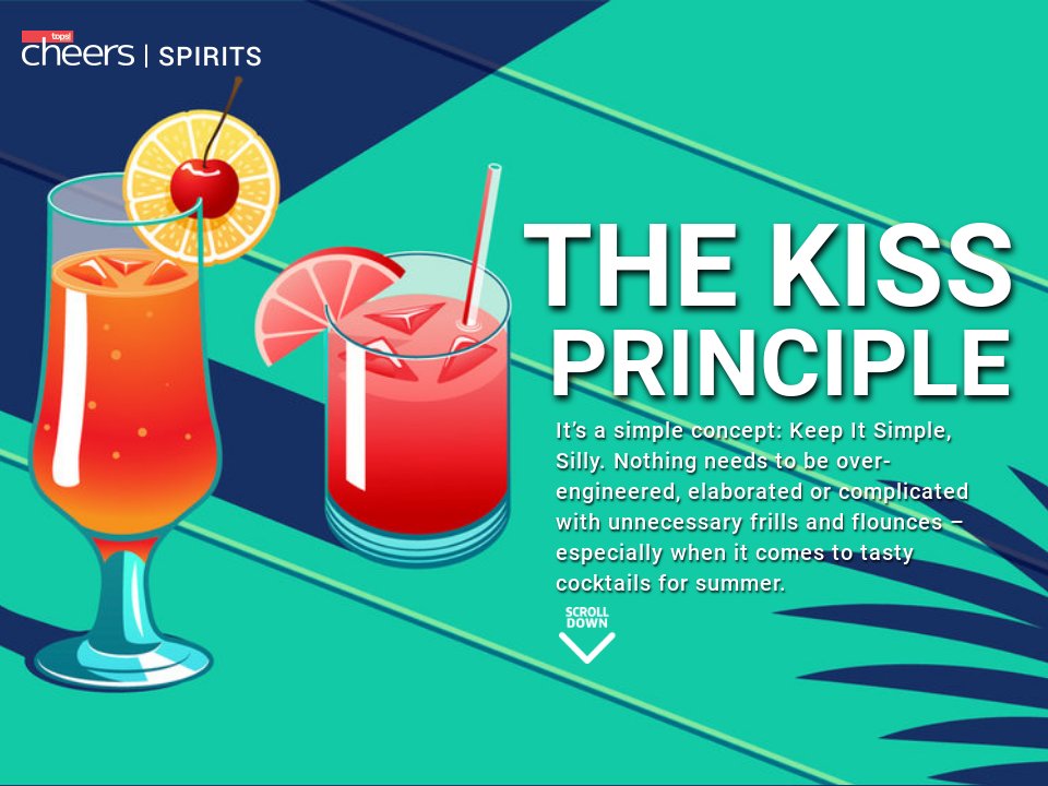 The KISS principle - Cheers Nov/Dec 2021 vol57